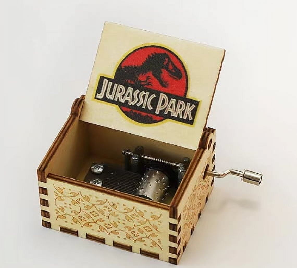 RKXQT Wood Music Box Hand Crank Vintage Musical Box-You are My Sunshine ...