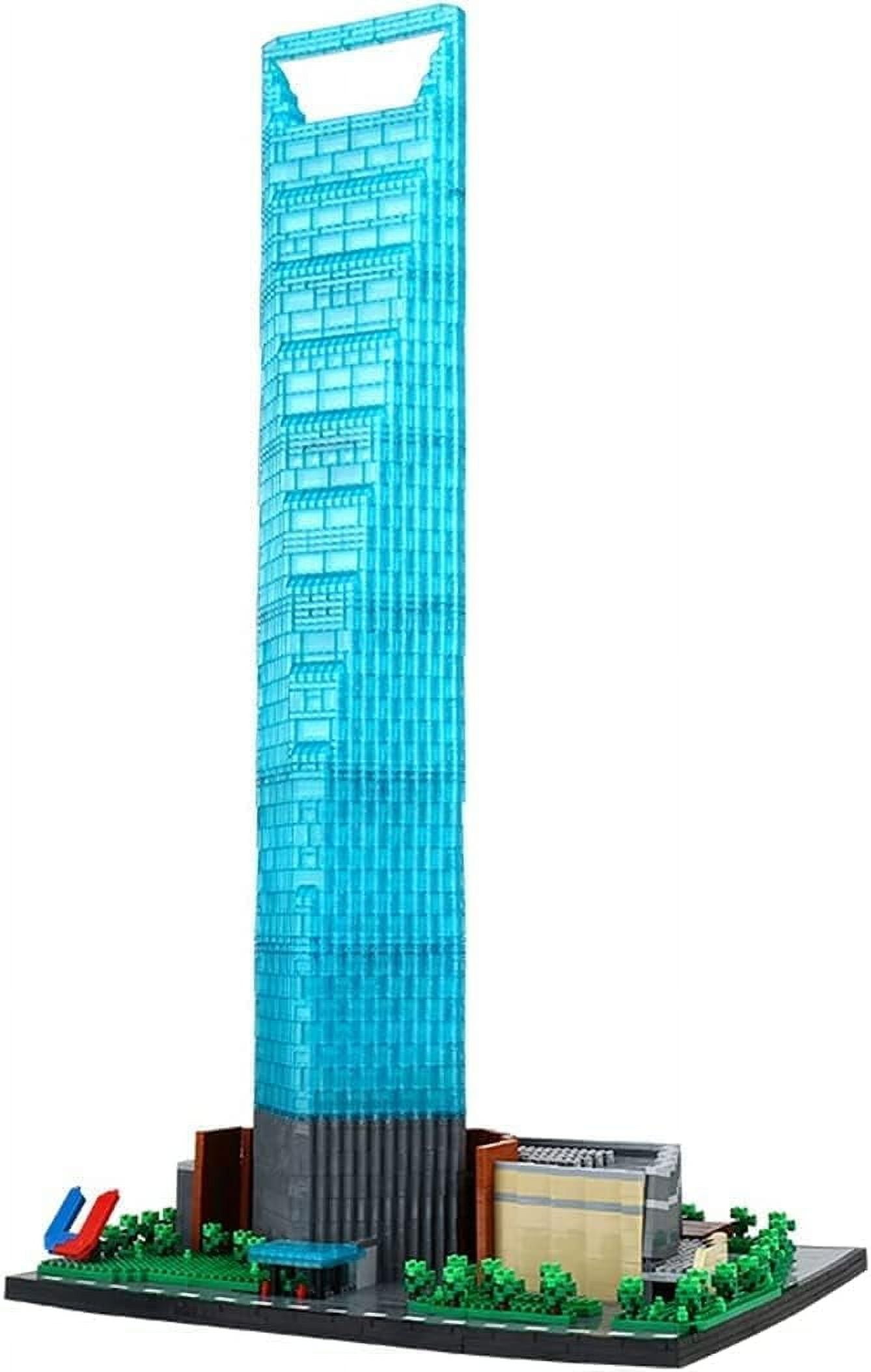 RKXQT World Famous Architecture Mini Block Building, Castle House ...