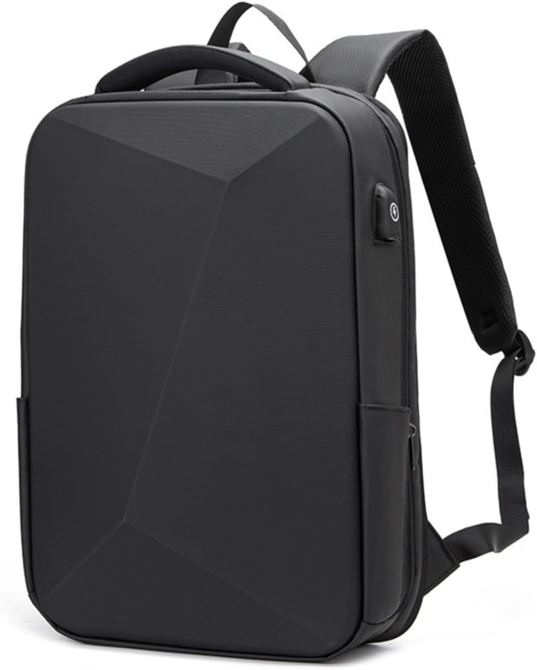 RKXQTMen Women Student Hard Shell Travel Laptop Backpack Bag Armored ...