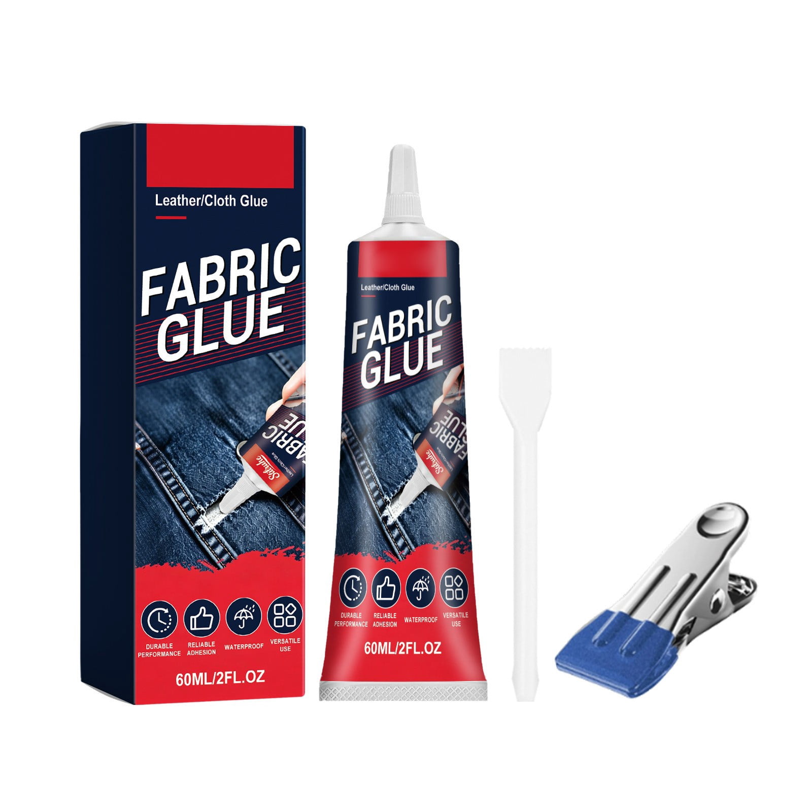 RKZDSR 50ml Multi-Purpose Fabric Glue for Clothes, Jeans, Canvas ...