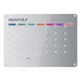 RKZDSR Acrylic Magnetic Calendar Board For Fridge,Monthly Calendar ...