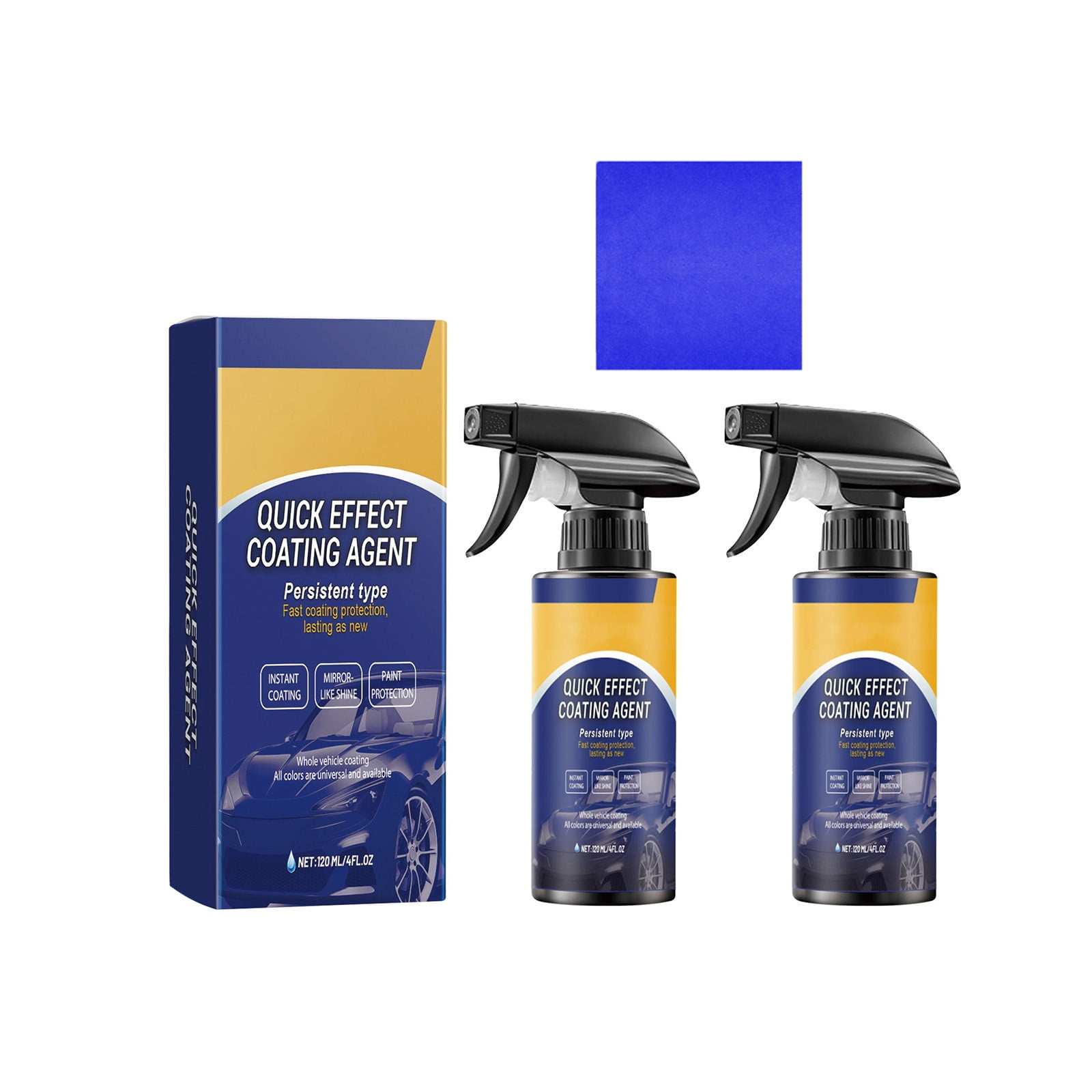 RKZDSR Automobile Ceramic Coating Spray | Hydrophobic Water Repellent & High Gloss Finish ...