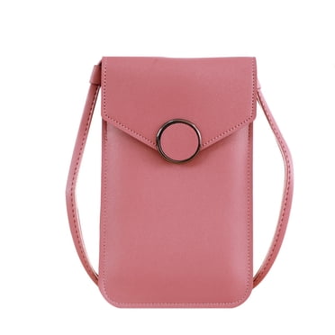 WQQZJJ Large Capacity One Shoulder Crossbody Bag in Leather with Multi ...