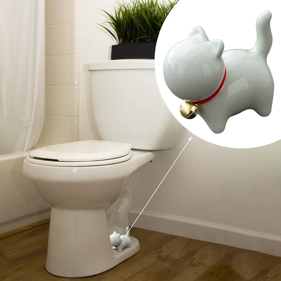 RKZDSR Decorative Ceramic Toilet Caps with Animal Designs for Unique ...