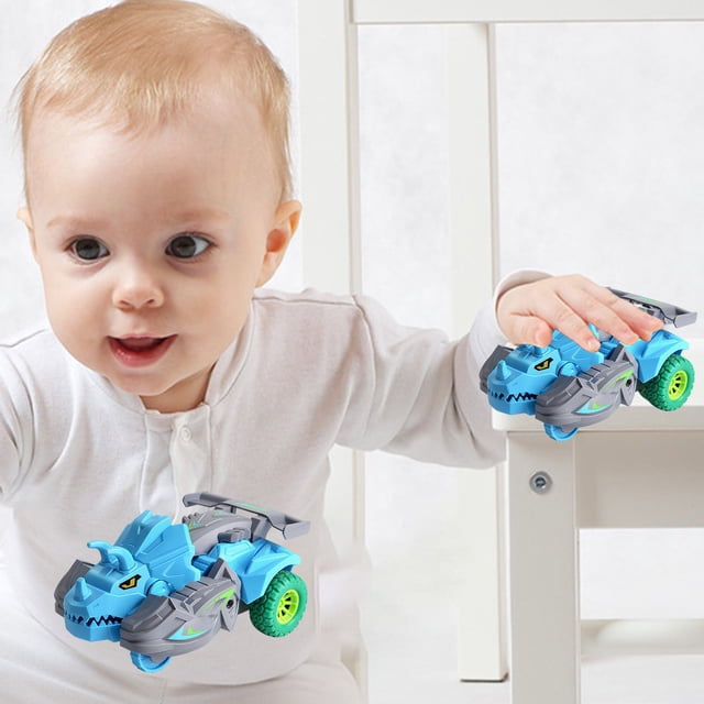 RKZDSR Transforming Dinosaur Car Toy, Deformation Toy Model ...