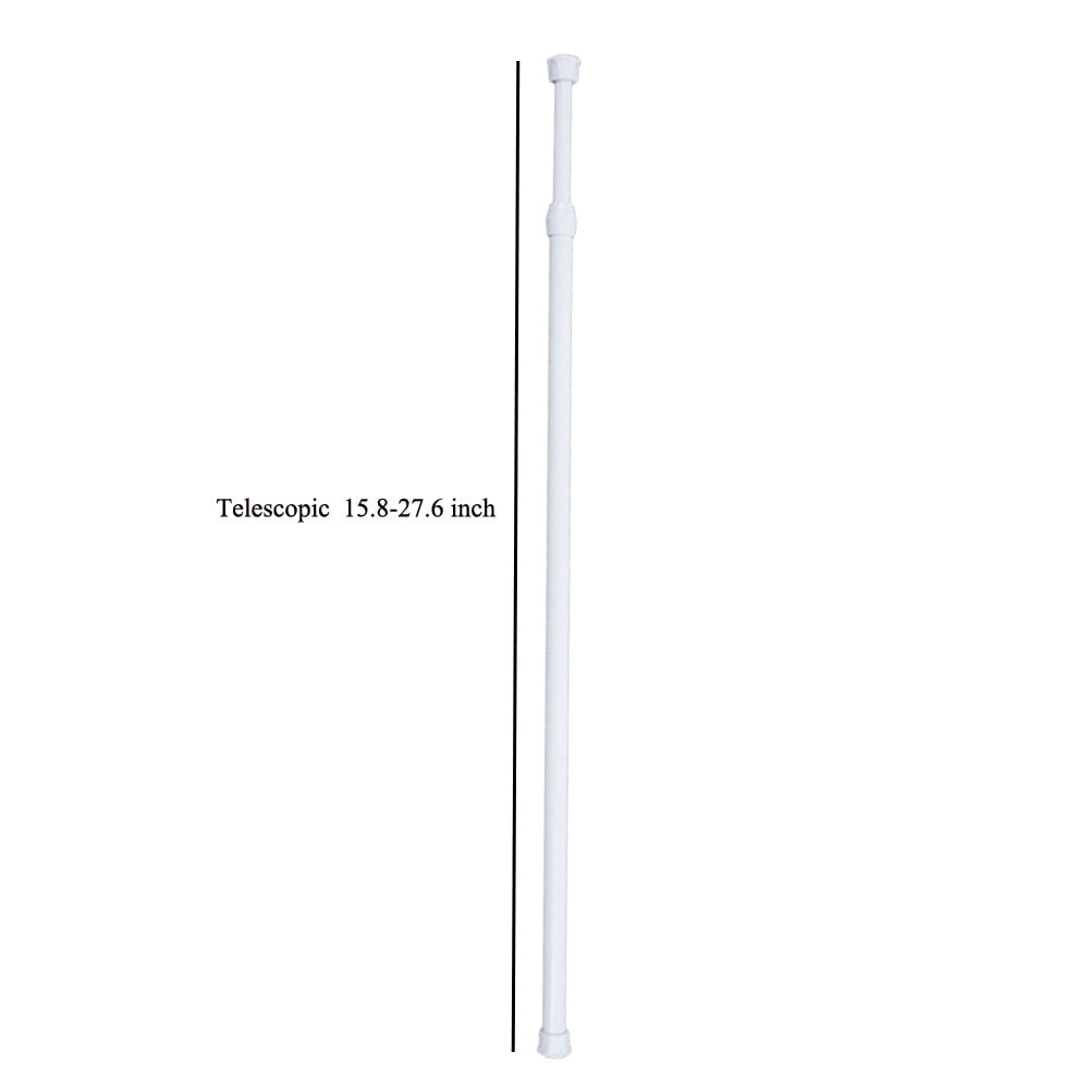 RKZDSR Extendable Telescopic Net Voile Tension Curtain Rail Pole ...