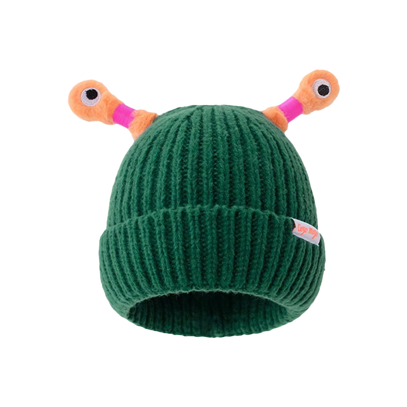 RKZDSR Fresh and Sweet Knitted Wool Hat: Adorable and Funny Design with ...