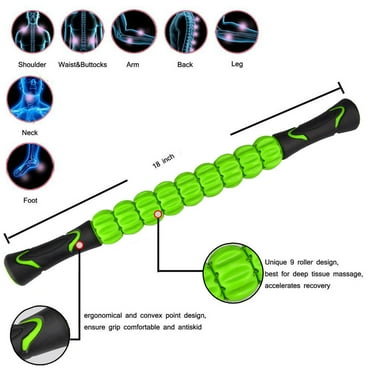 GoFit Muscle Hook Multi-Tool with Roll-On Massage Bar – Total Body for ...