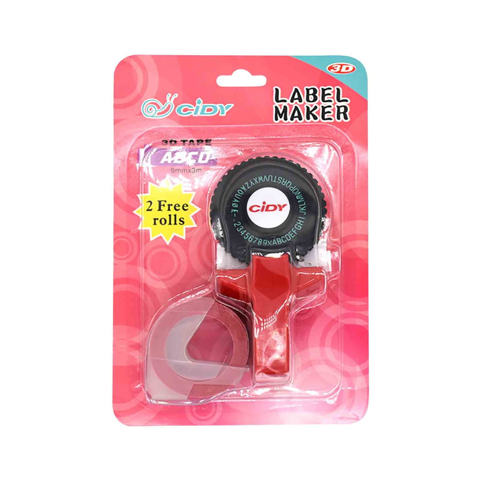 RKZDSR Handheld Embossing Label Maker for DIY Crafts and Decorative ...