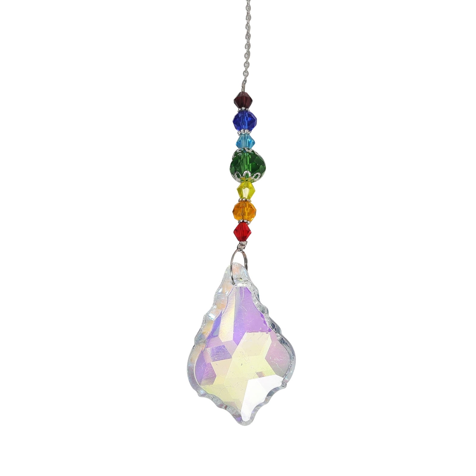 RKZDSR Hanging Crystal Sun Catchers: Colored Crystals Prisms Glass ...