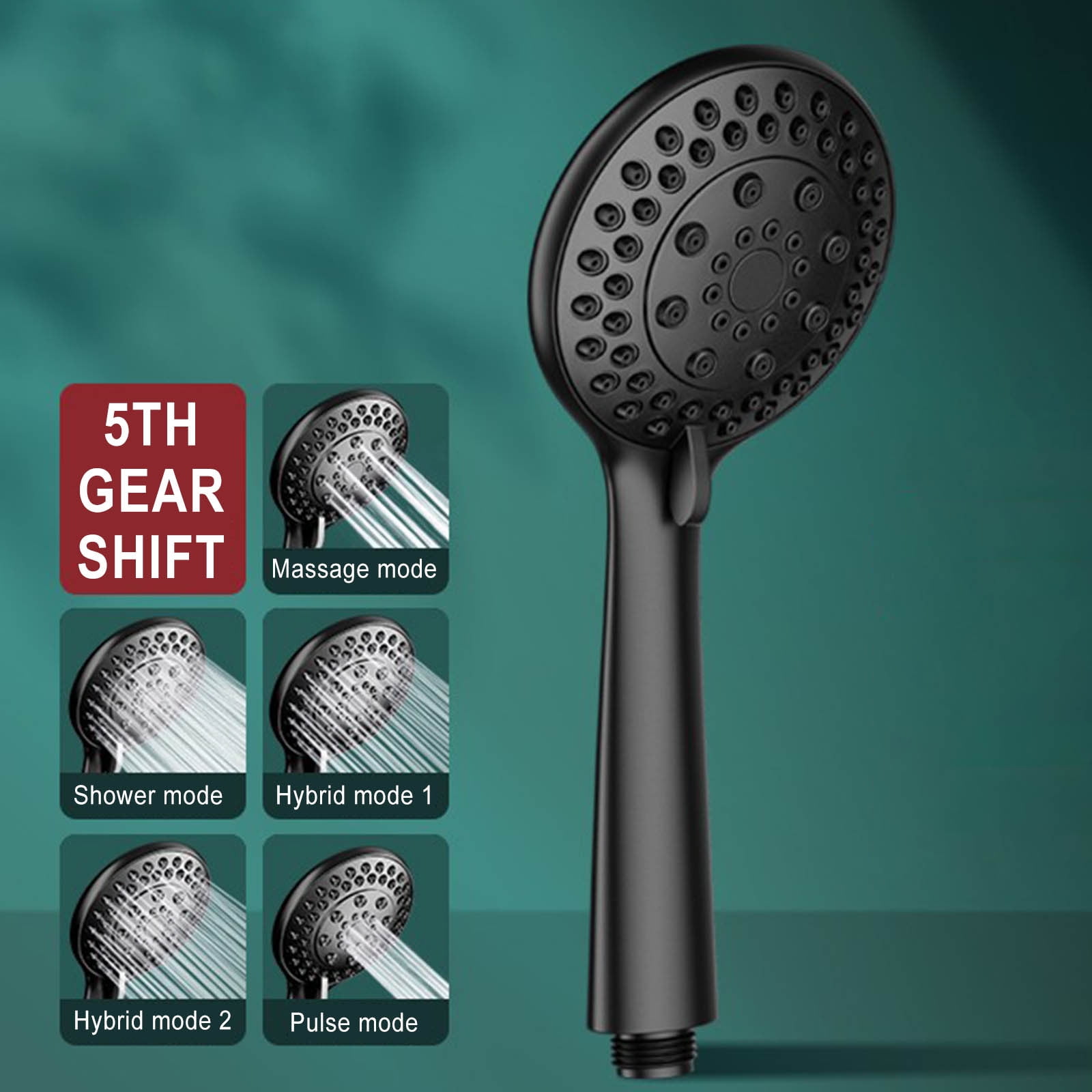 RKZDSR High-Pressure Household Shower - Pressurized Shower Nozzle and ...