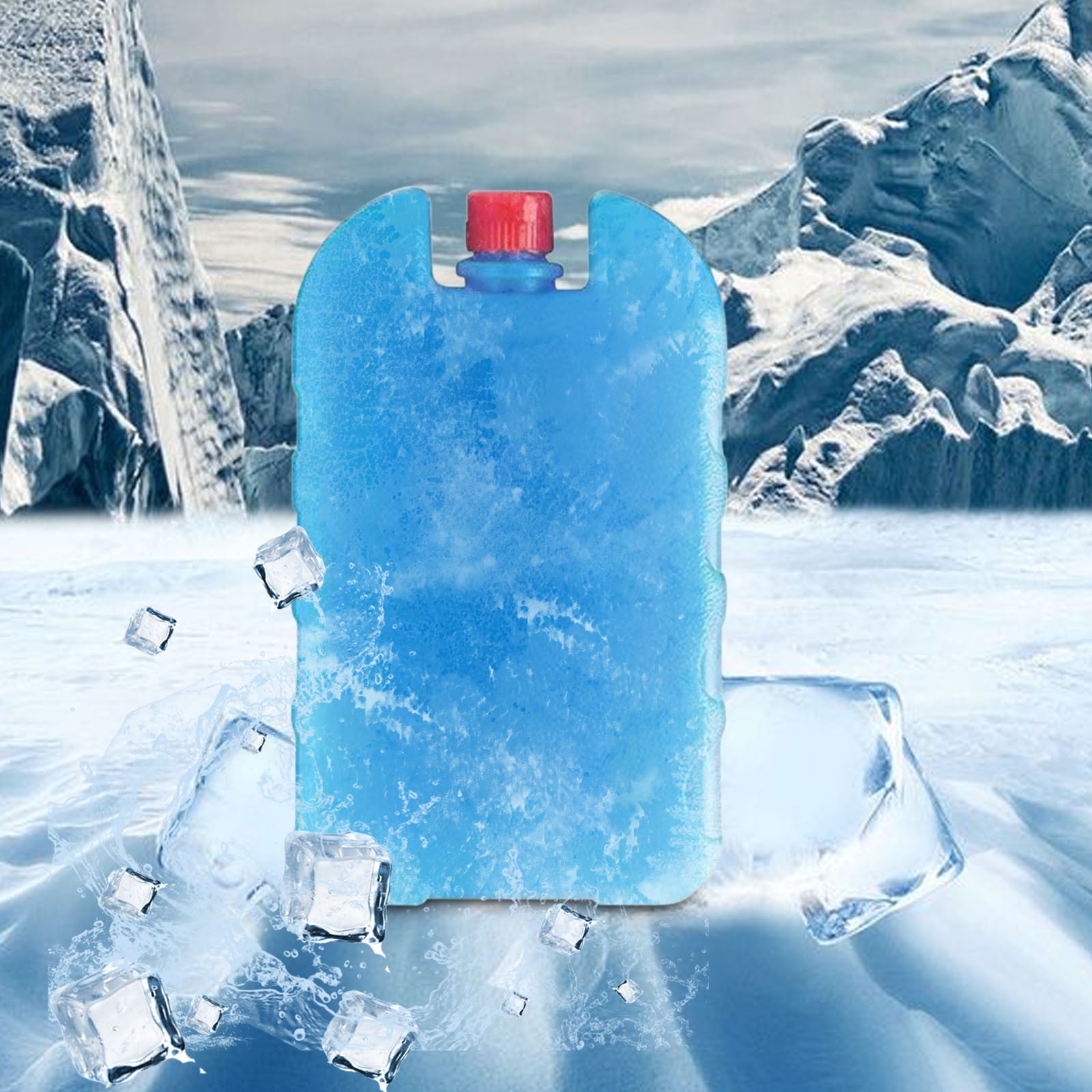 RKZDSR Ice Blocks for Cool Bags - Reusable Gel Ice Packs, Long Lasting ...