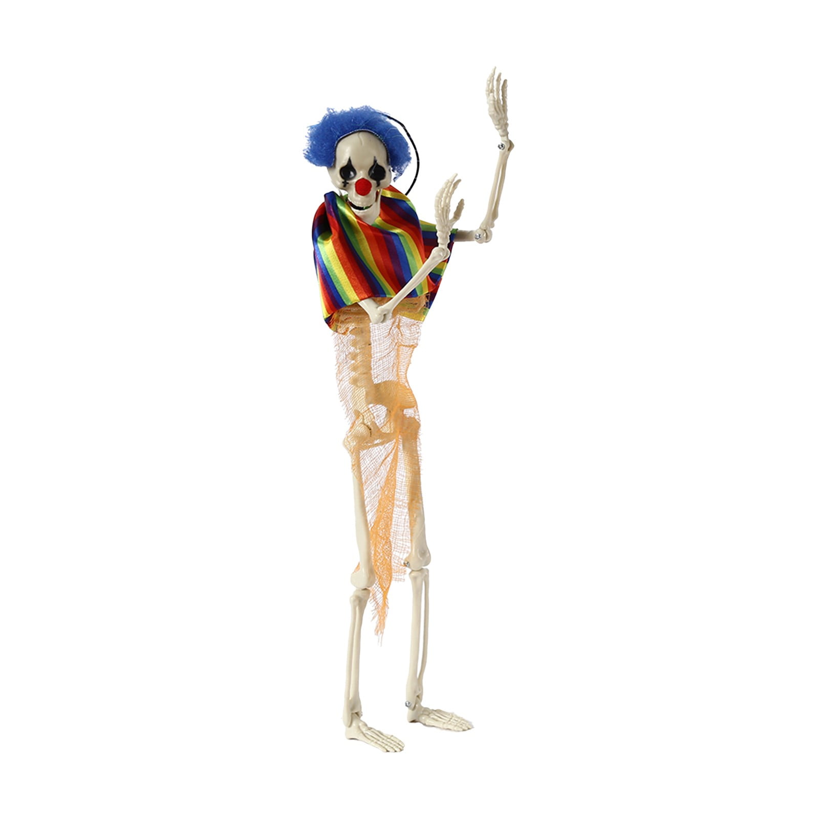 RKZDSR Life Size Halloween Skeleton with Movable Joints - Realistic ...