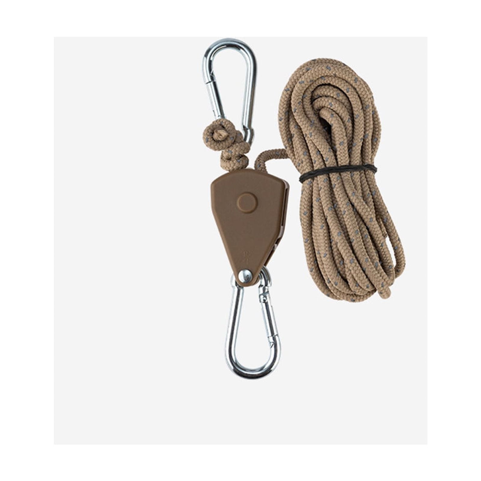 RKZDSR Outdoor Pulley Adjuster Tent Fixing Device, Reflective Metal ...