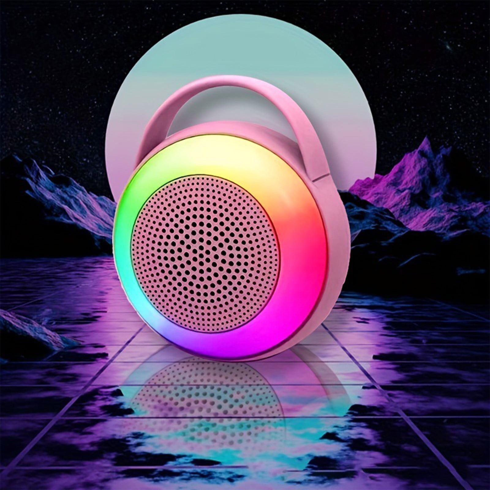 RKZDSR Portable Wireless Bluetooth Speaker: Small Stereo with Dazzling ...