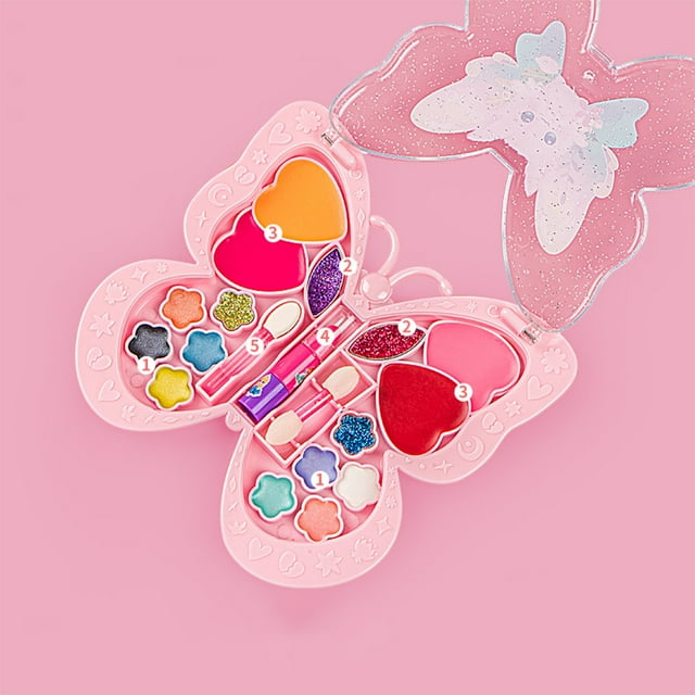 RKZDSR Princess Makeup Box for Kids - Mini Beauty Box for Girls ...