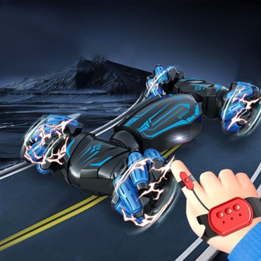 Dammyty Double Sided Drive Remote Control Stunt Car, 360° Flip Racing ...