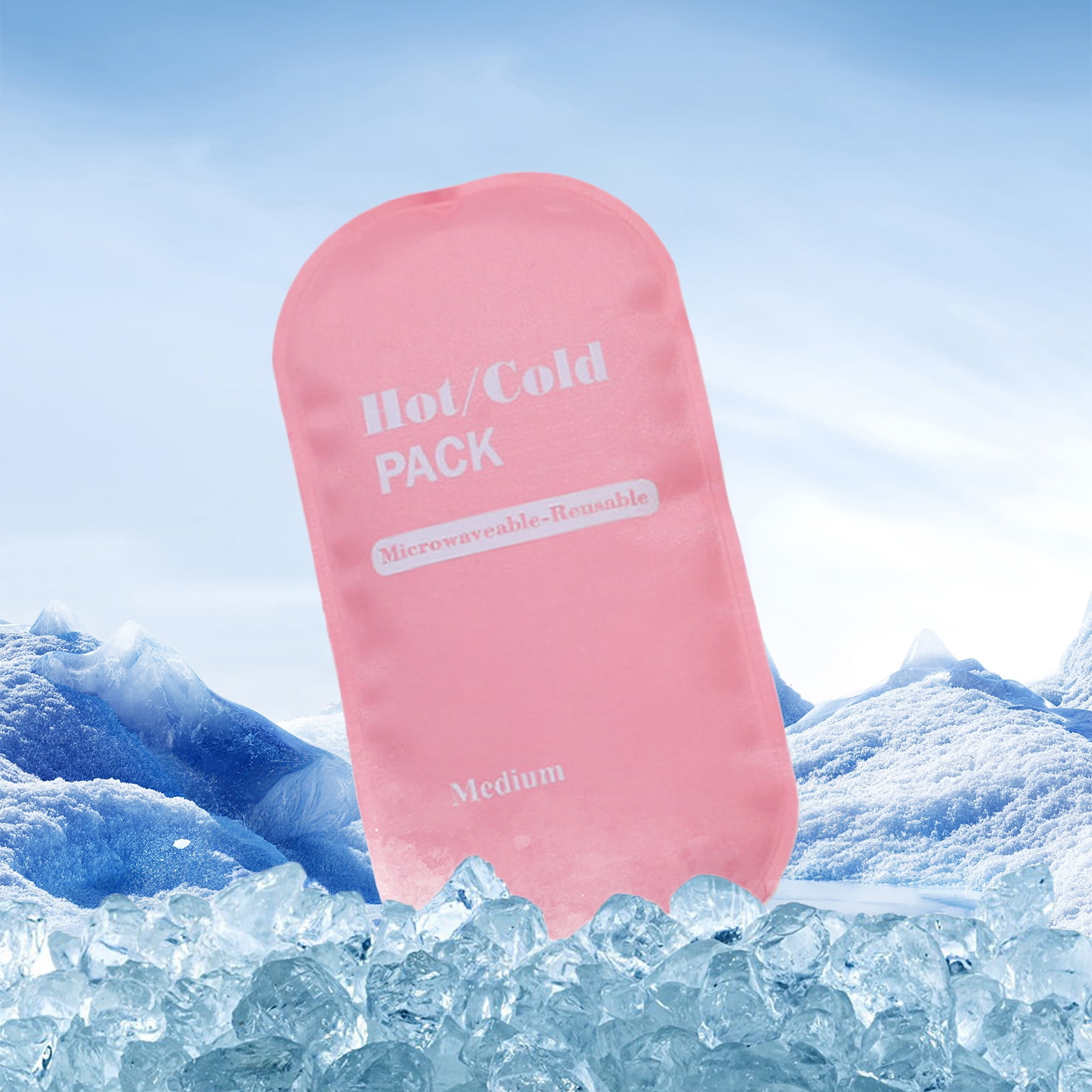 RKZDSR Reusable Soft Ice Pack for Injuries, Gel Ice Pack for Knee ...