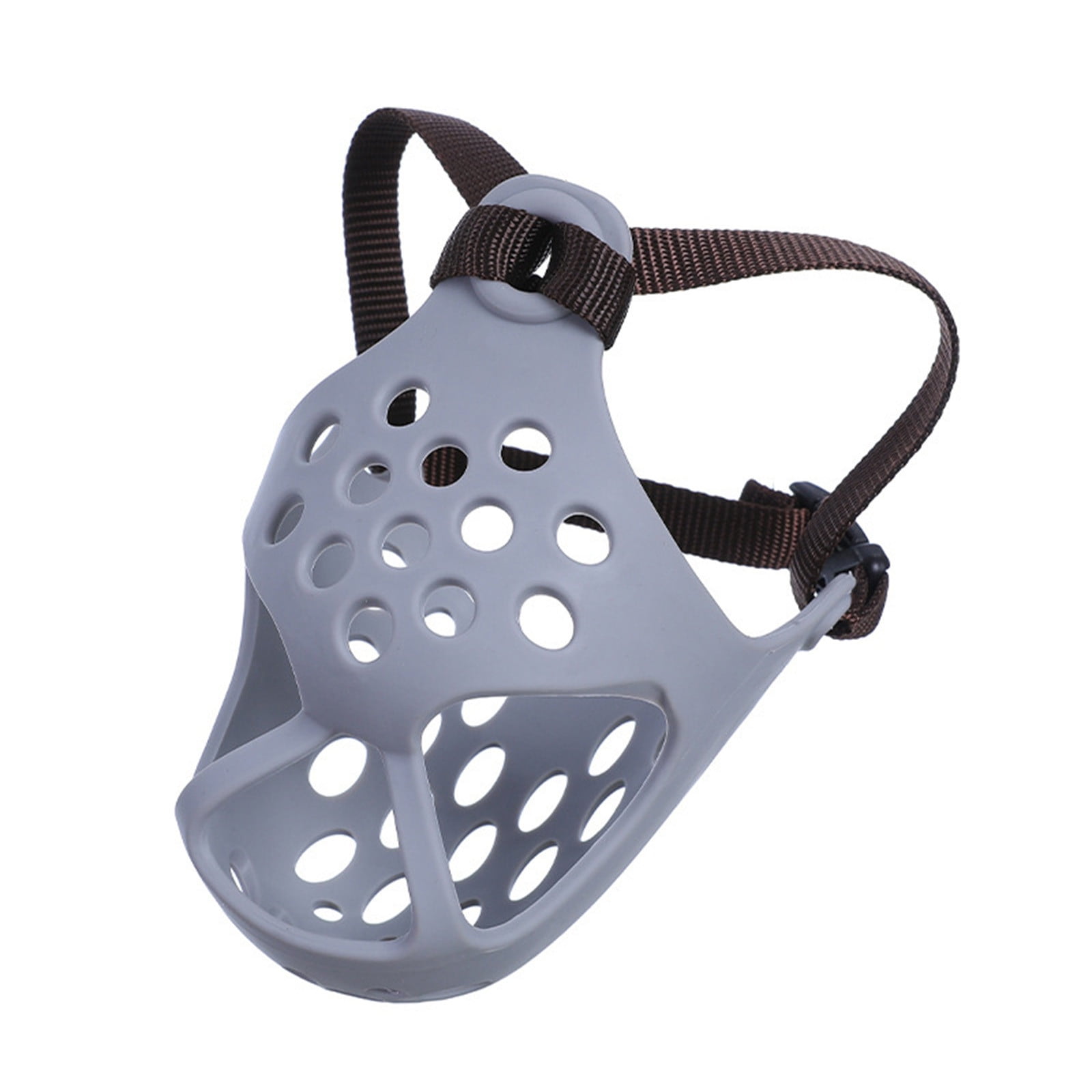 RKZDSR Short-Billed Dog Muzzle - Durable and Breathable Rubber Muzzle ...