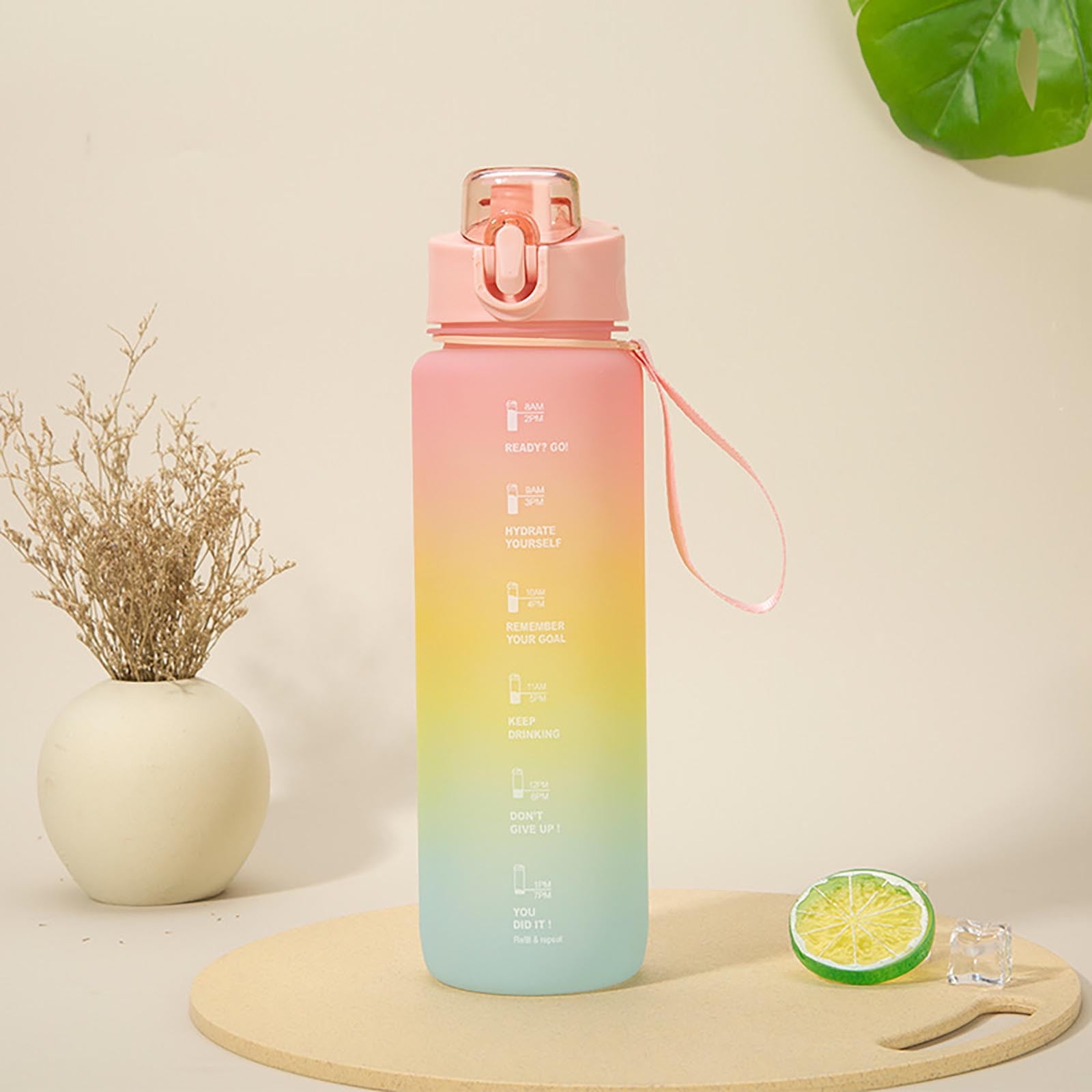 RKZDSR Sports Water Cup Large-capacity Student Water Bottle Fitness Cup ...