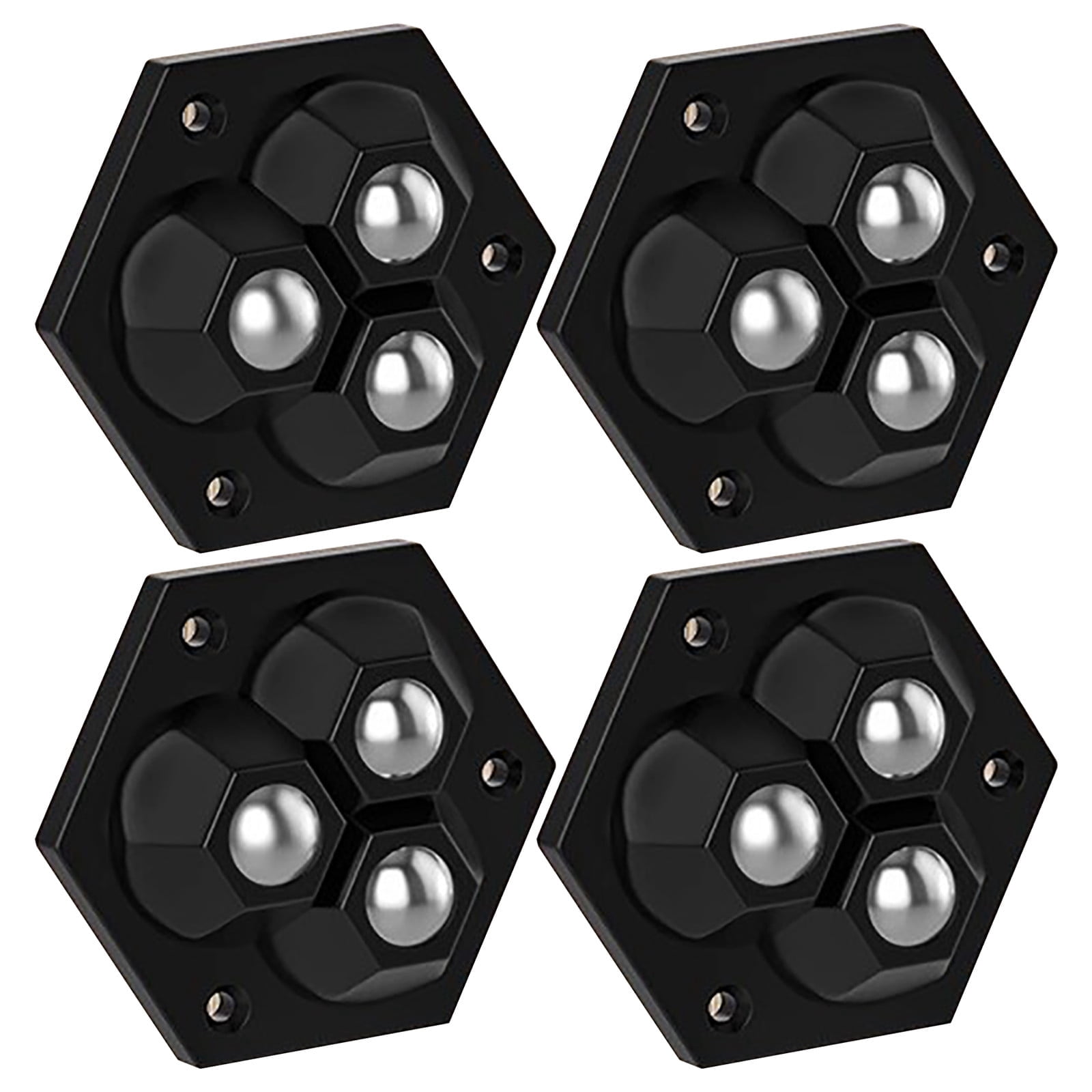 RKZDSR Storage Box Bottom Pulley Can Rotate 360 Degrees Small Wheels ...