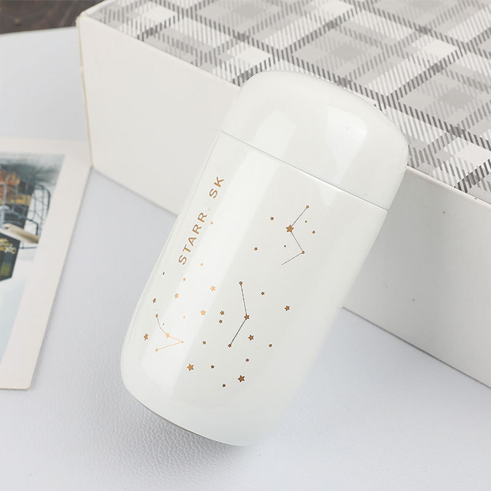 RKZDSR 200ML Mini Cute Insulated Water Bottle - Portable Cup with Tea ...