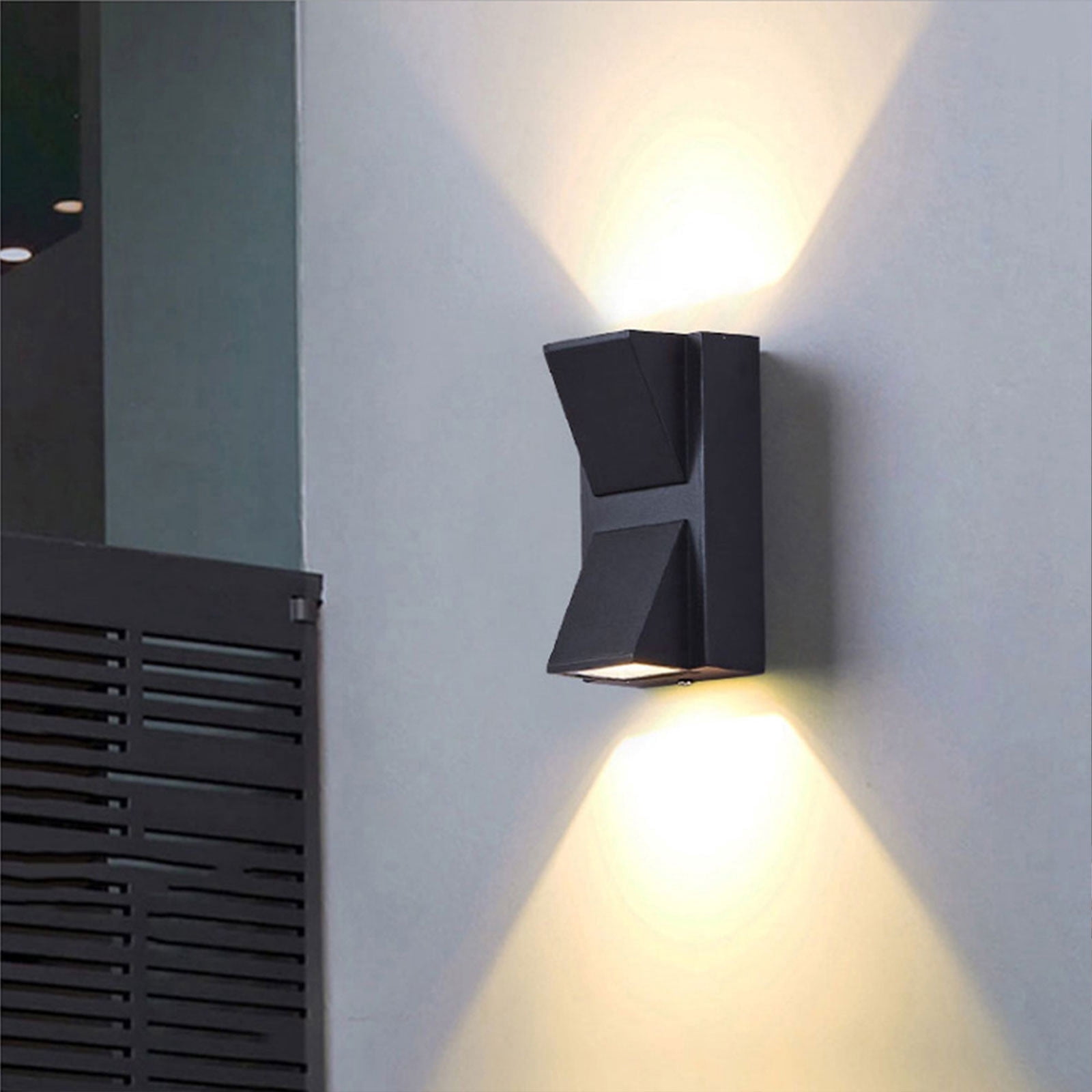 RKZDSR Up Down Wall Lights Outdoor Wall Light, Outdoor Fixture Wall ...
