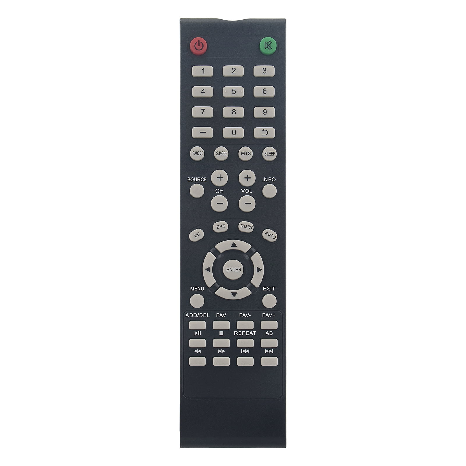 RLDED3258A Replacement Remote Control for RCA LCD LED TV RLDED3258A-C ...