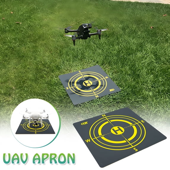 RLESO Foldable Double-Sided Drone Landing Pad with Storage Bag, Wind ...