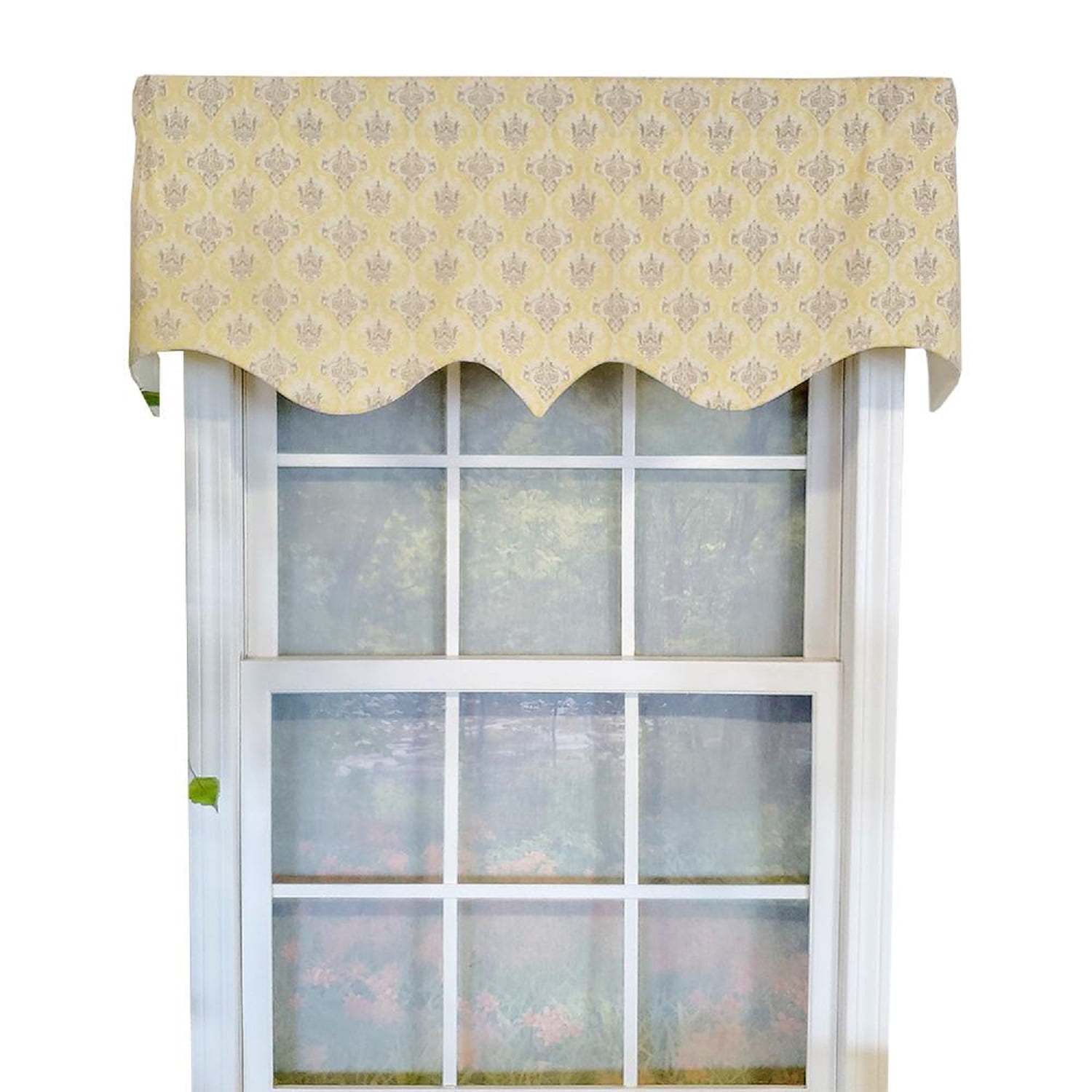 RLF Home Aliki Regal 3" Rod Pocket Lining Luxurious and Elegant Window ...