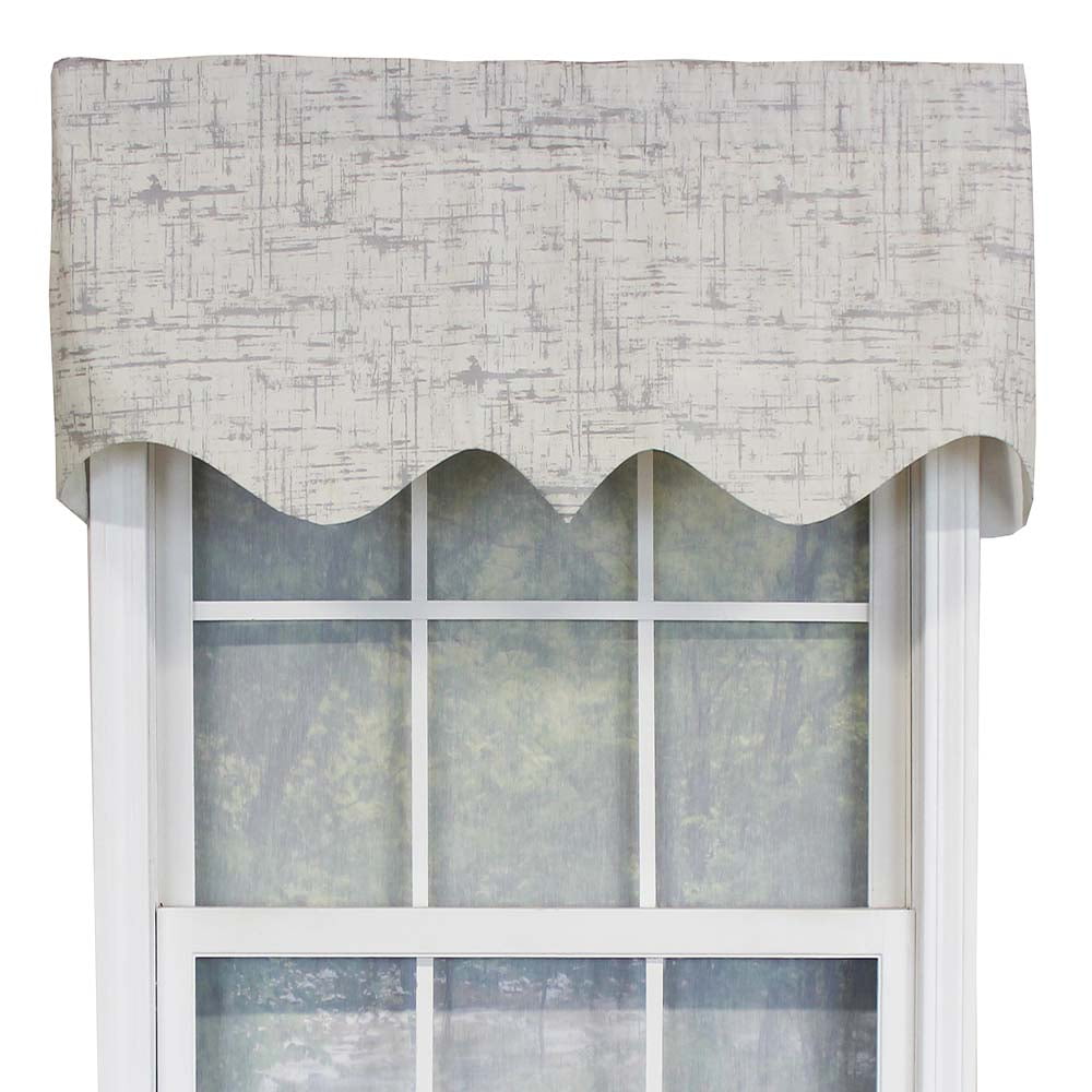 RLF Home Frizzia Regal Valance High Quality Window Treatment 3" Rod ...