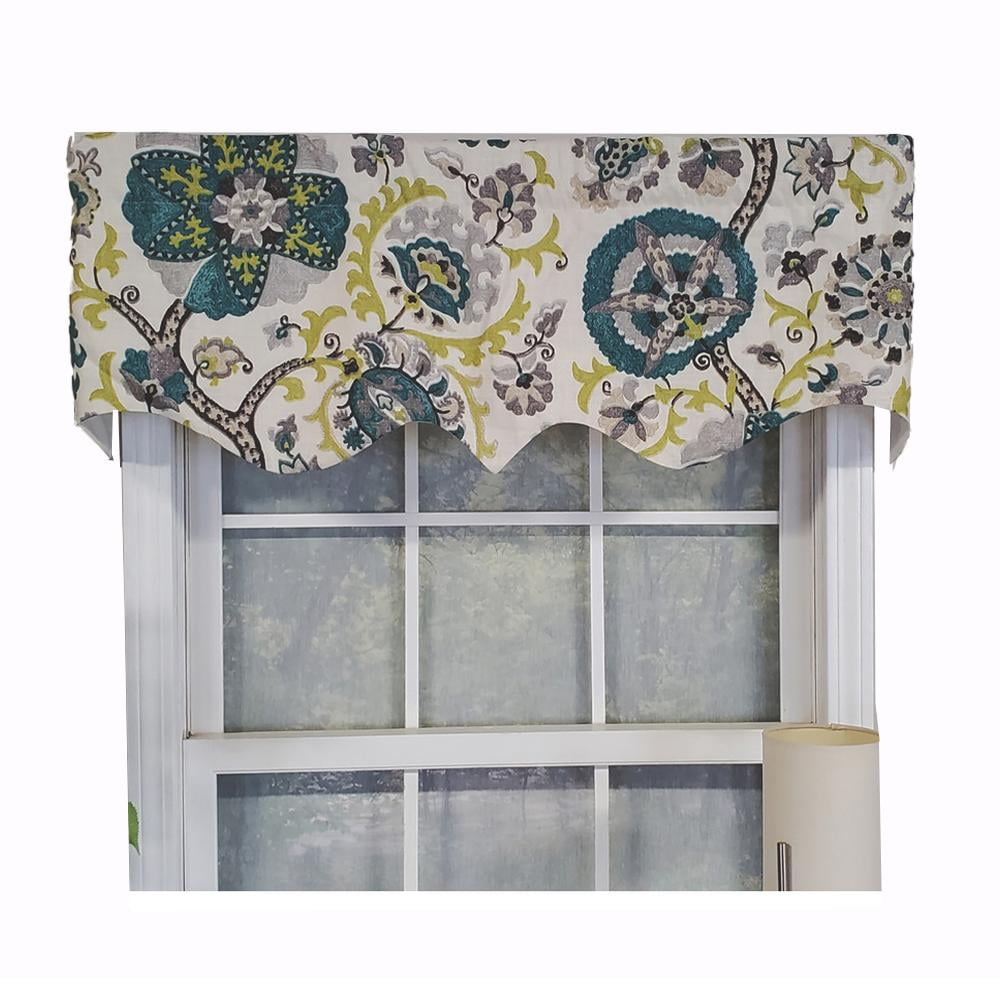 RLF Home Modern Design Classic Celtic Regal Style Window Valance 50" x ...