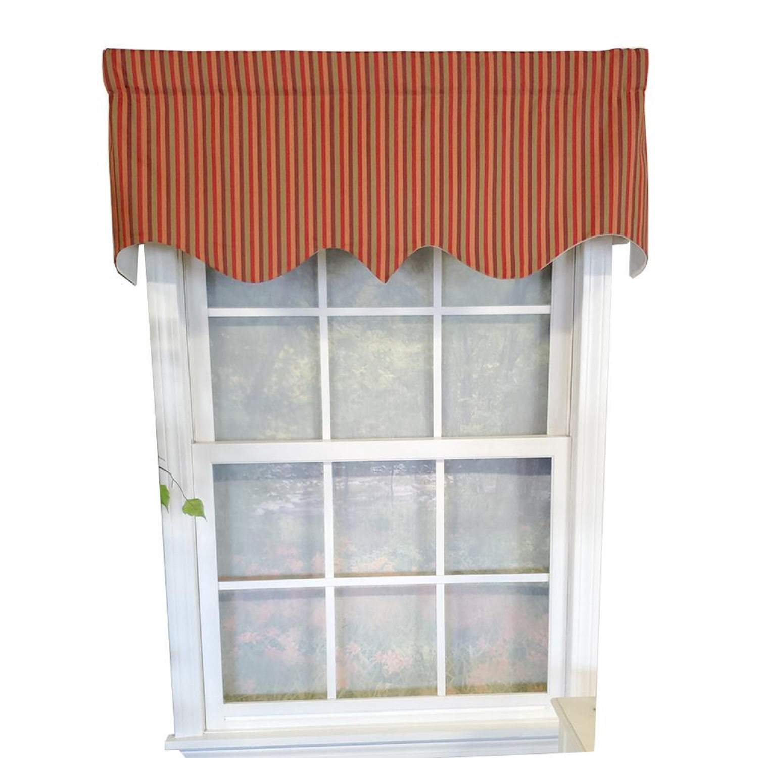 RLF Home Roman Stripe Regal 3" Rod Pocket Lining Luxurious and Elegant ...