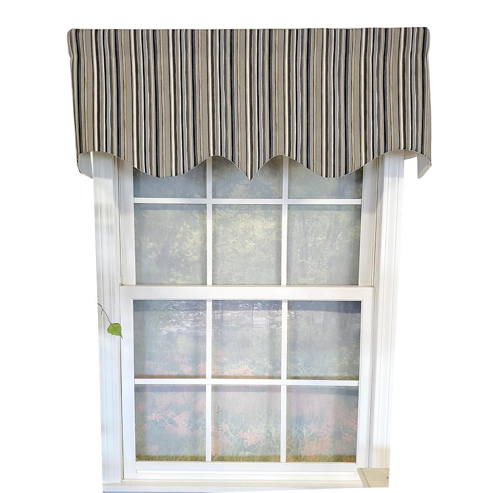 RLF Home Runner Stripe Regal 3" Rod Pocket Lining Luxurious and Elegant ...
