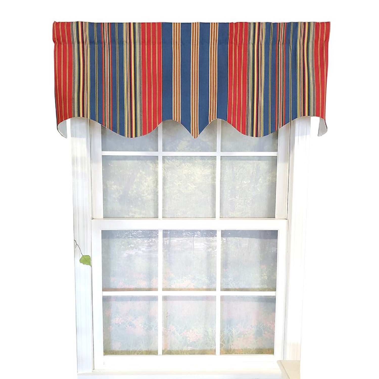 RLF Home Sailor Stripe Regal 3" Rod Pocket Lining Luxurious and Elegant ...
