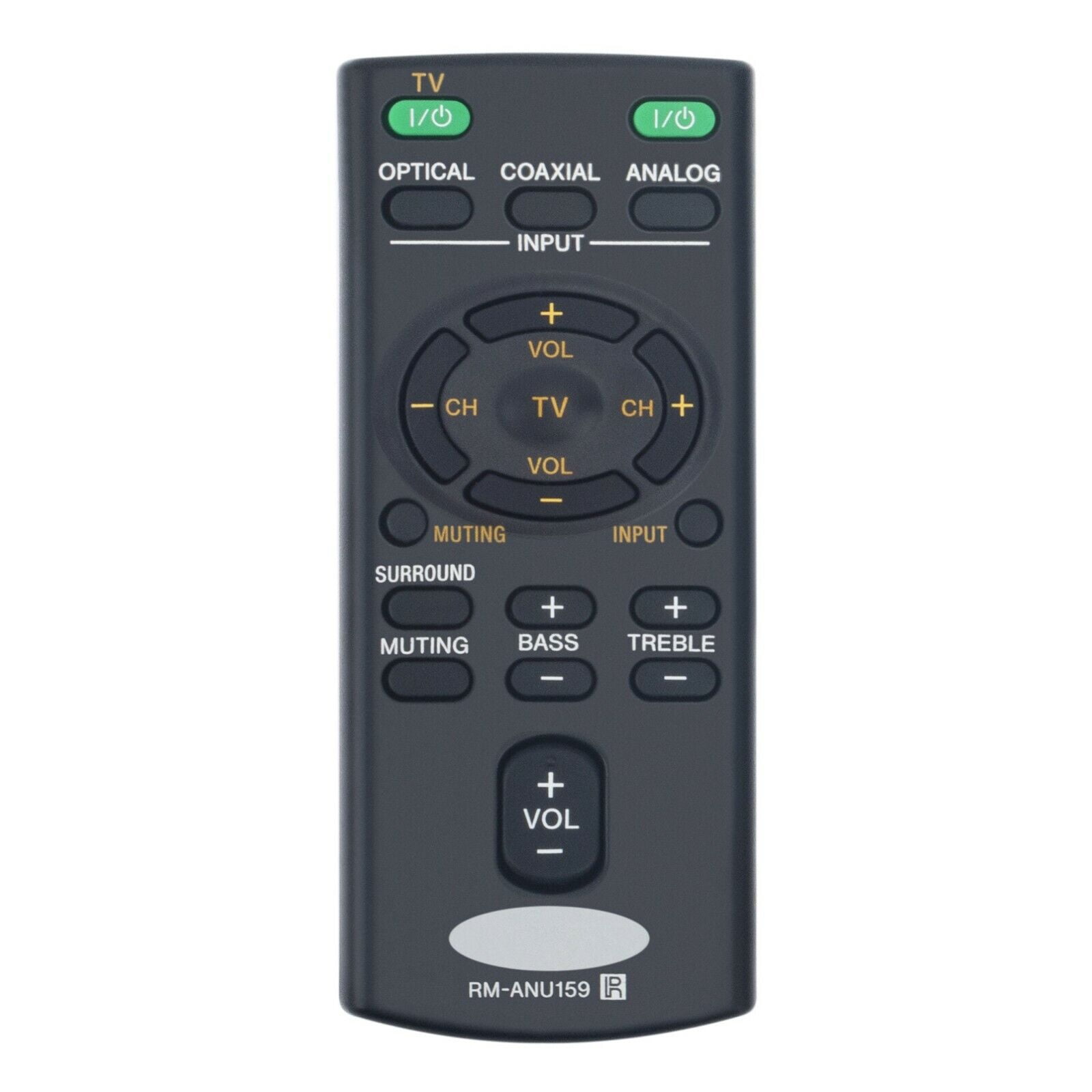 RM-ANU159 Replace Remote for Sony Sound Bar HT-CT60 SA-CT60 SS-WCT60 HT ...