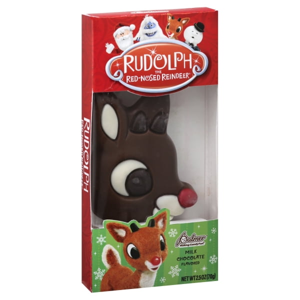 RM Palmer Rudolph the Red-Nosed Reindeer & Pals Chocolate Flavored ...