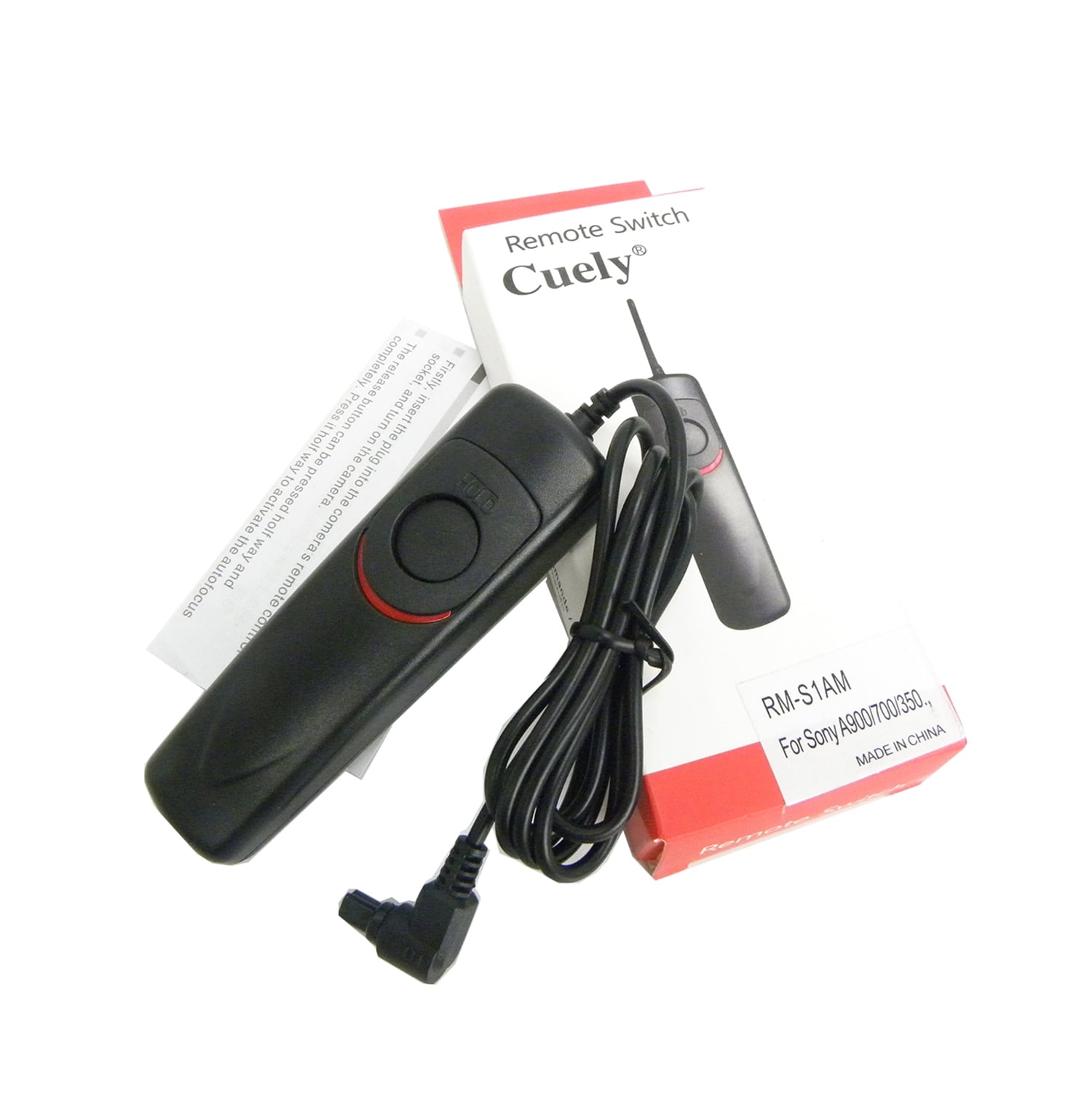 RM-S1AM Remote Control Shutter for Sony Alpha DSLR-A700, A550, A900 ...