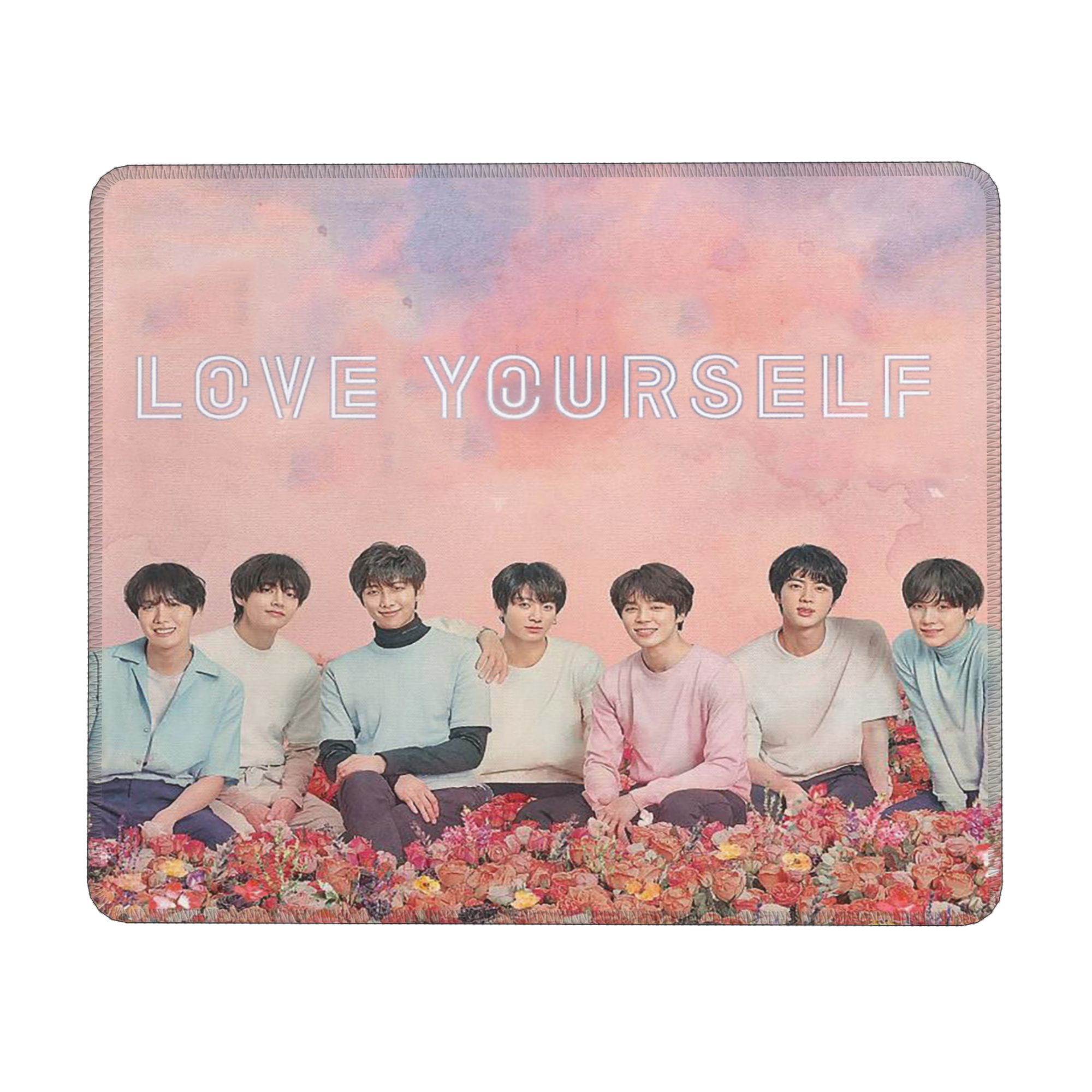 RM SUGA JIN J-HOPE JIMIN JUNGKOOK BTS Mouse Pad Non Slip Rubber Base ...