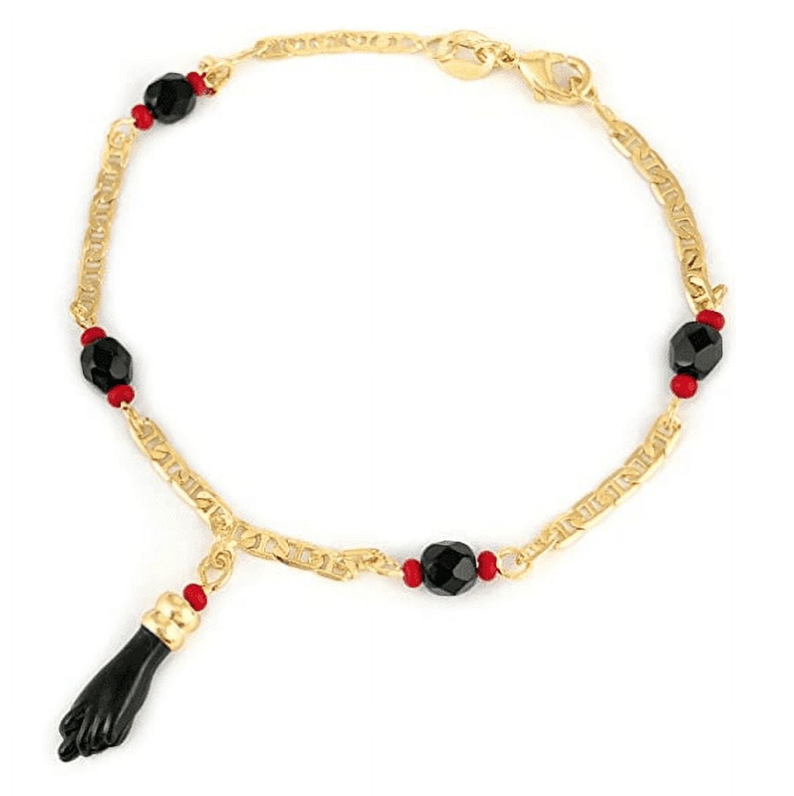 RM-Unisex Evil Eye Bracelet Mariner/Marina Link Azabache Hand Charm ...