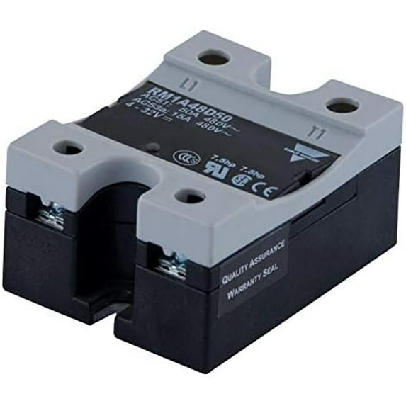 RM1A48A25 25 AMP, 480 VAC Rating, DIN-Rail/Panel Mount, LED, Normally ...