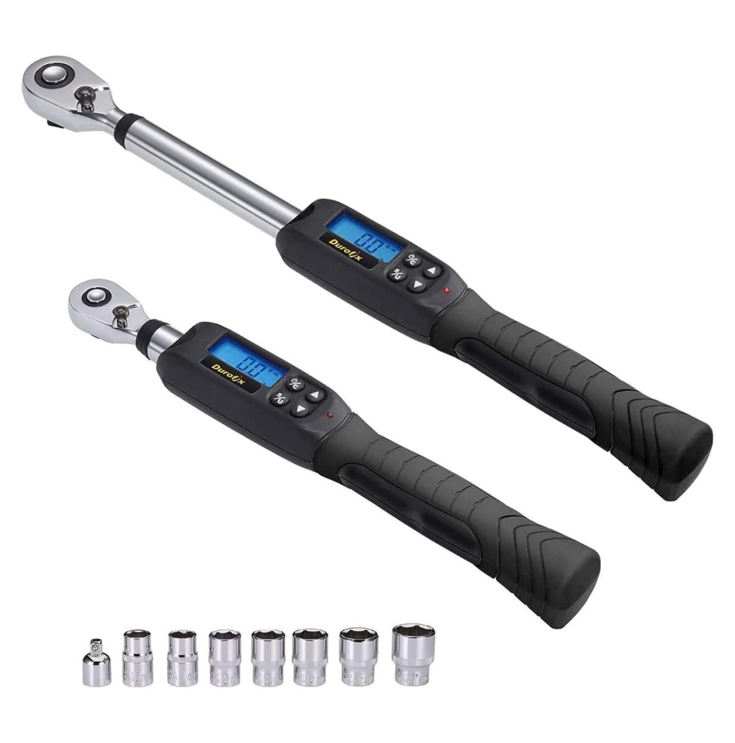 RM601-34 3/8” & 1/2” Heavy Duty Digital Torque Wrench Combo Kit with ...