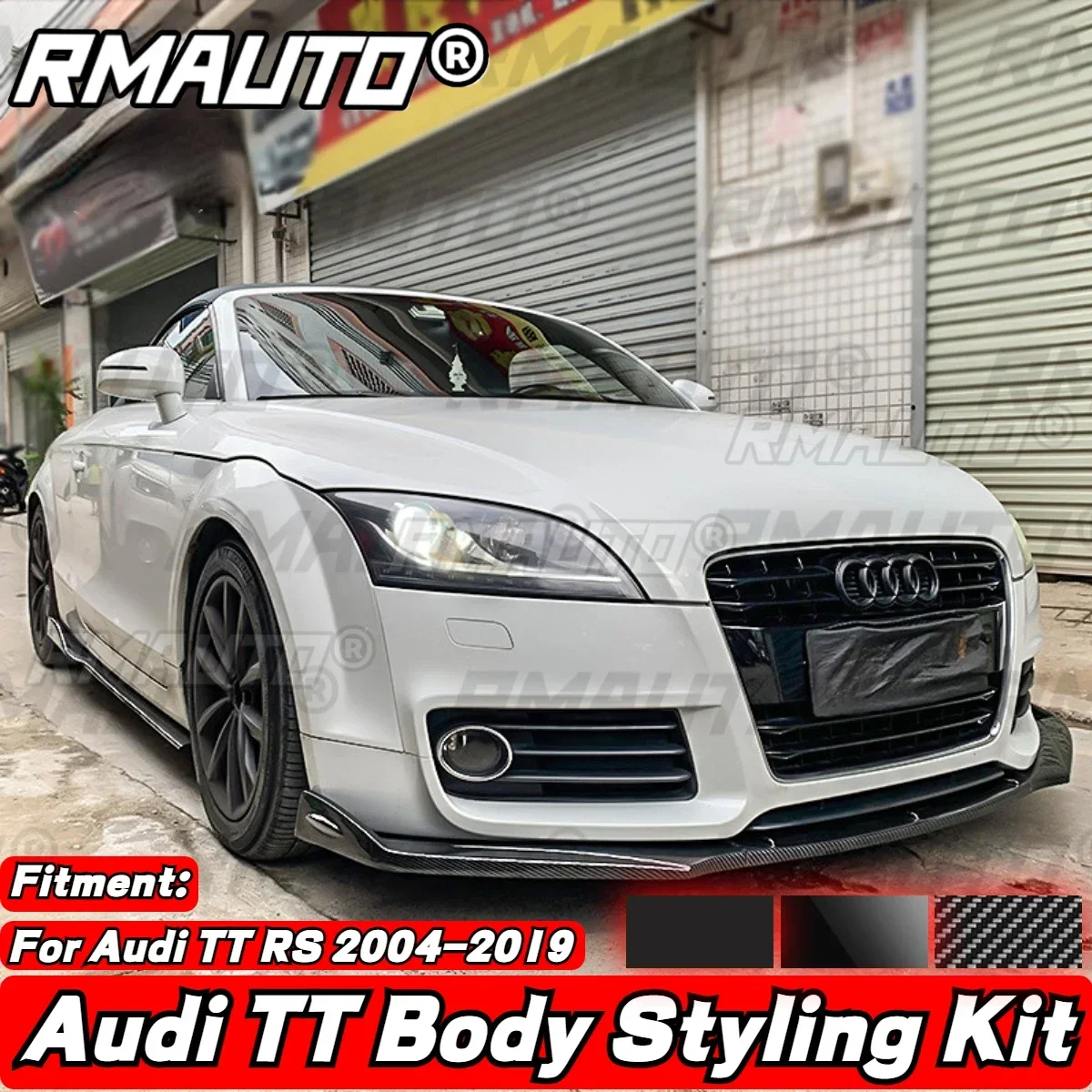 RMAUTO Audi TT Body Kits Car Front Bumper Splitter Lip Side Skirt ...