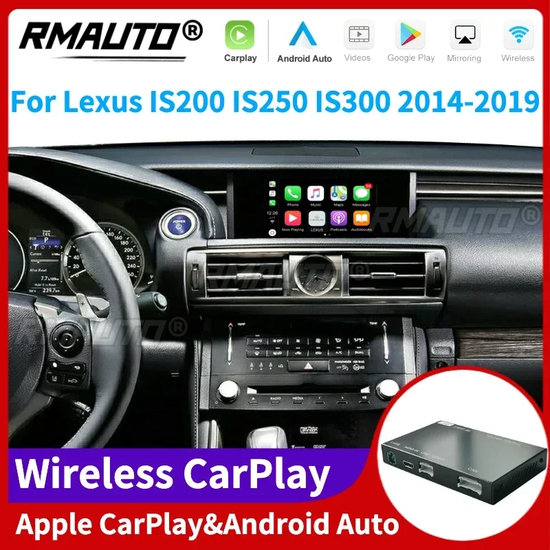 RMAUTO Wireless Apple CarPlay for Lexus IS IS200 IS250 IS300 2014-2019 ...
