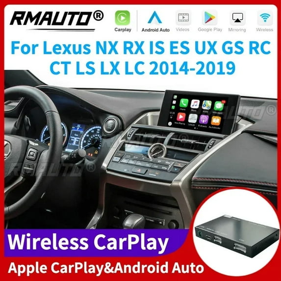 RMAUTO Wireless Apple CarPlay for Lexus NX RX IS ES GS RC CT LS LX LC ...