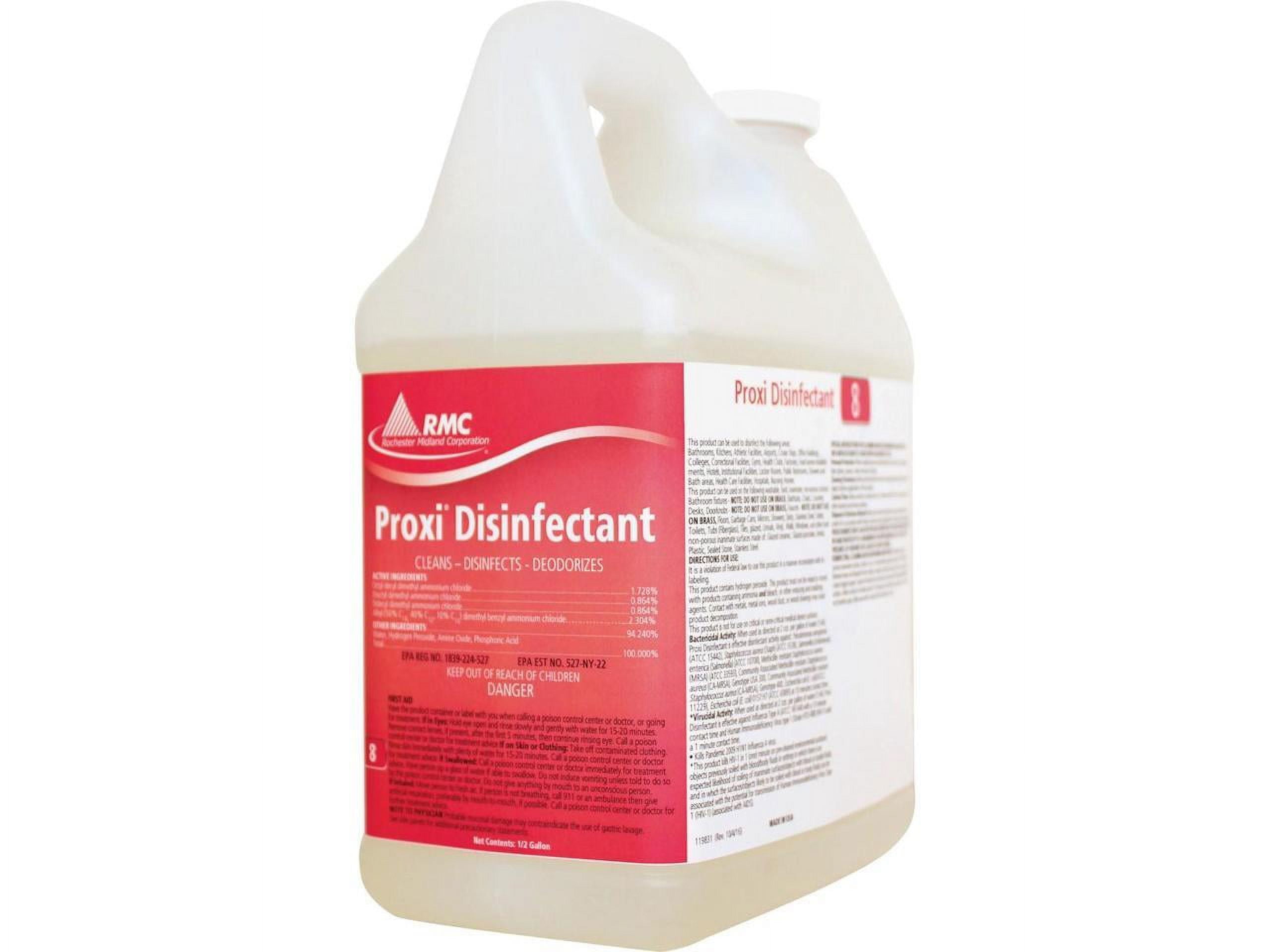 RMC Proxi Disinfectant, Citrus Scent, Hydrogen Peroxide, Multi-Surface ...
