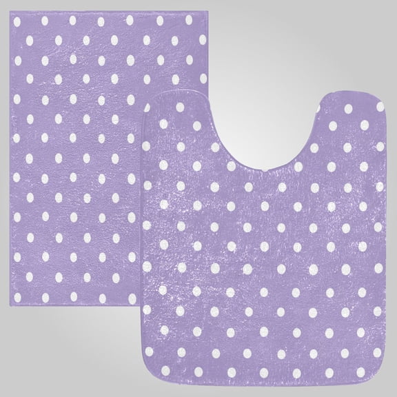 Polka Dot Bathroom Rugs