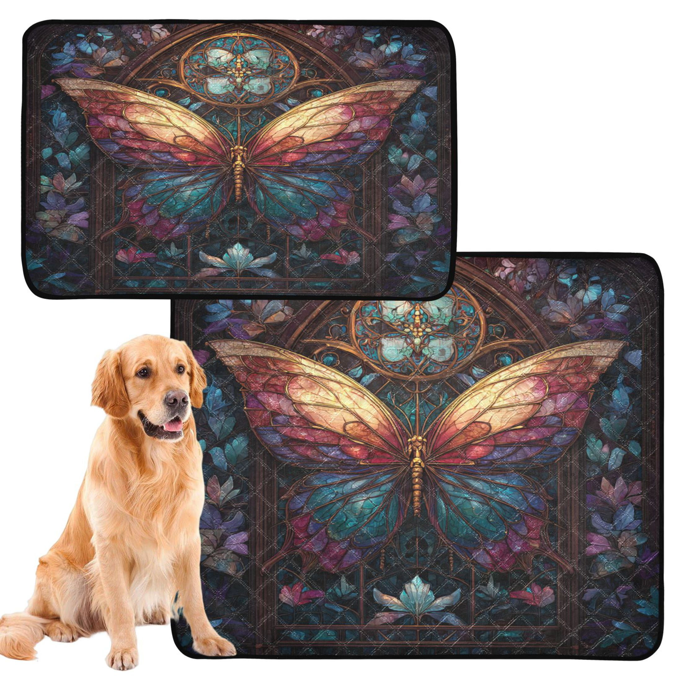 RMDQTR 2Pack Set of Medium and Large Pet Potty Pads Reusable Ultra ...