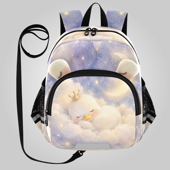RMDQTR Adorable Ear-Print Backpack with Reflective Strip and Anti-Lost ...