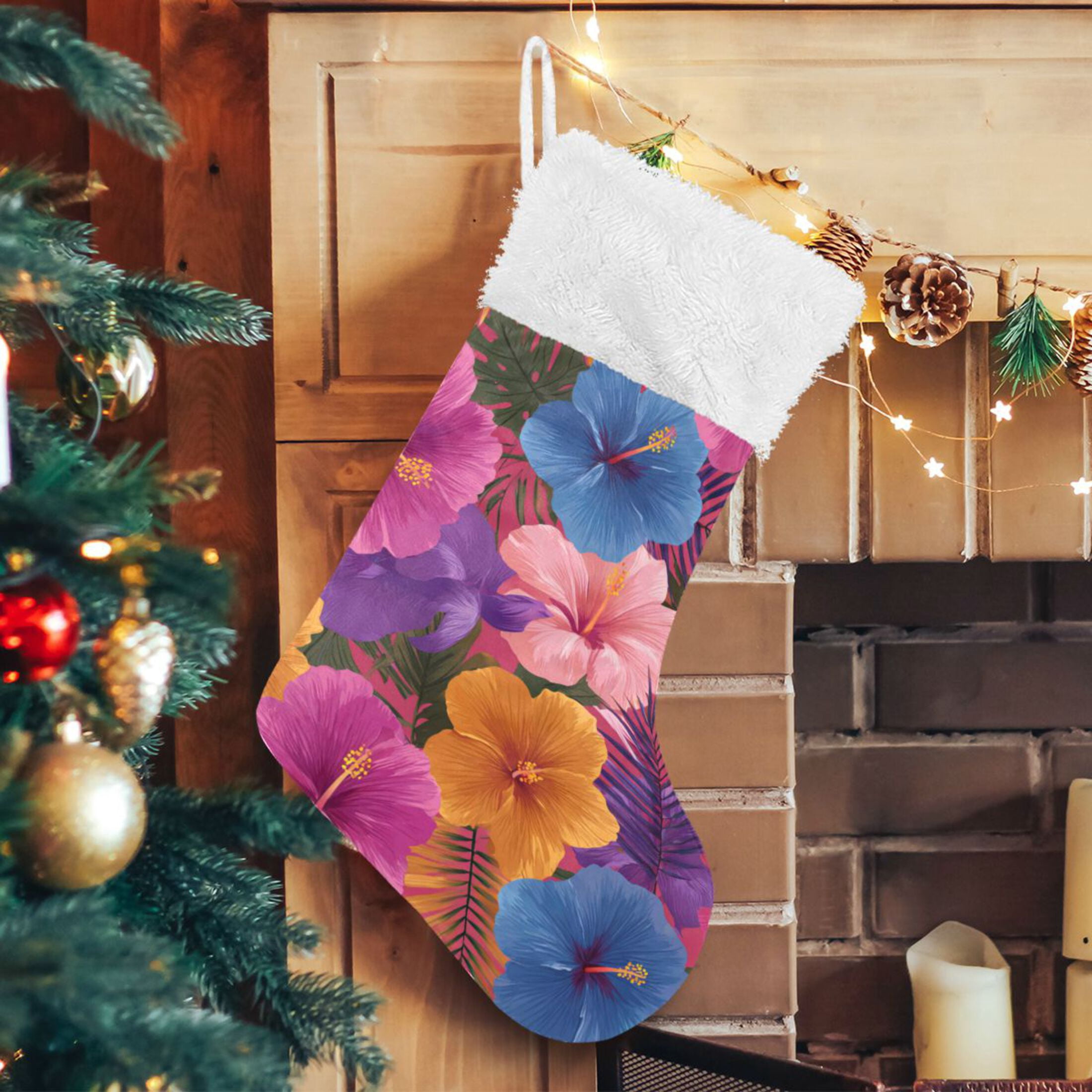 RMDQTR Christmas Stockings for Xmas Gifts - Large Size Festive Holiday ...